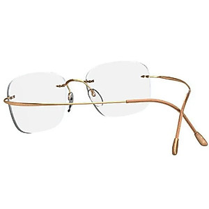 Silhouette TMA MUST COLLECTION 5515/CR Gold 54/21/0 unisex Eyewear Frame