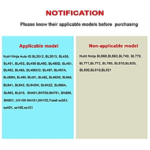 Nutri Ninja 32OZ Replacement Cups,QT 2Packs Nutri Ninja Replacement Cups With Sip & Seal Lids,950ML(32oz) Measuring Scale Cup Mug, FIT FOR Nutri Ninja Auto IQ Series Blenders