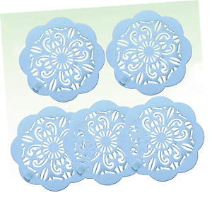 BUTIFULSIC 5pcs Sink Plug Sink Strainer Plug Sink Strainer Stopper Drain Filter Strainer Drain Cover Sink Drain Filter Bath Filter Tub Strainer Hair Catcher Filter for Sink Hair Organ Pool