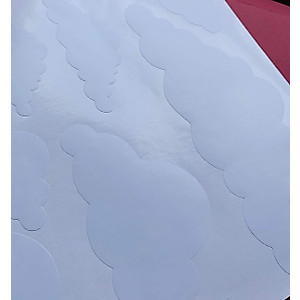 Easu Clouds Wall Decal Wall Stickers Peel and Stick Removable Wall Stickers Kids Room Decals Nursery Decor