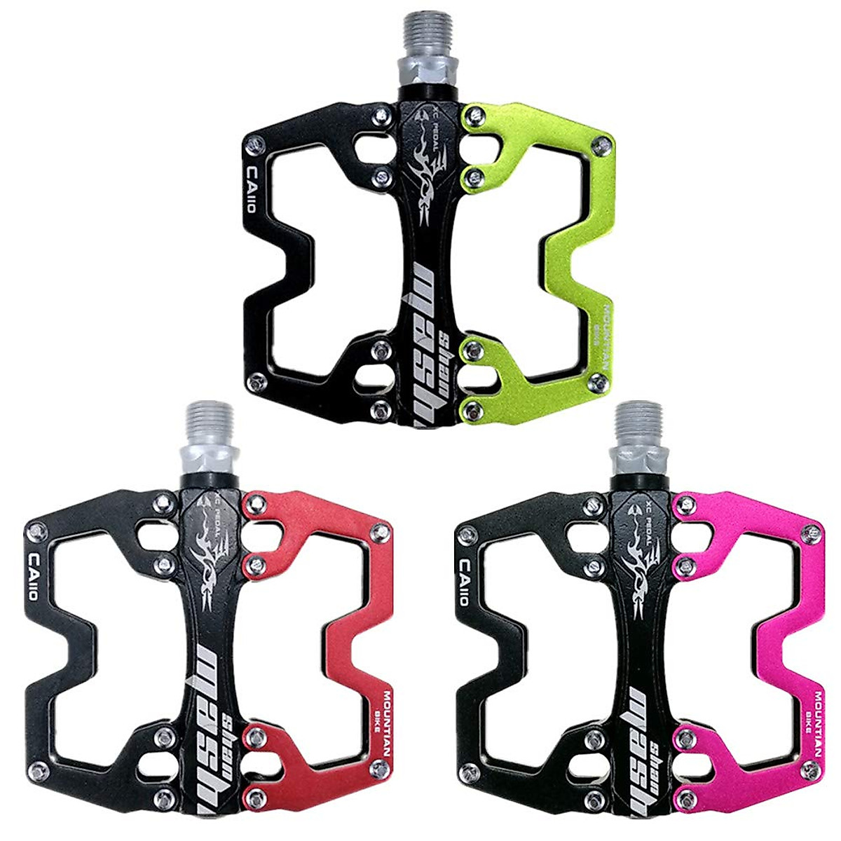 Bike Pedals Metal Flat Pedals Fooker Pedals Pedals For Road Bike Bike Pedals Pedals For Mountain Bike Bicycle Pedals Mtb Pedals Pedal Pedals Mountain Bike Pedals Metal Pedals red,free size