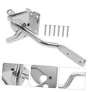 OSALADI Hidden Door Latch Gate Latch Pull Heavy Duty Gate Latches for Metal Fence Gate Locks for Wooden Gates