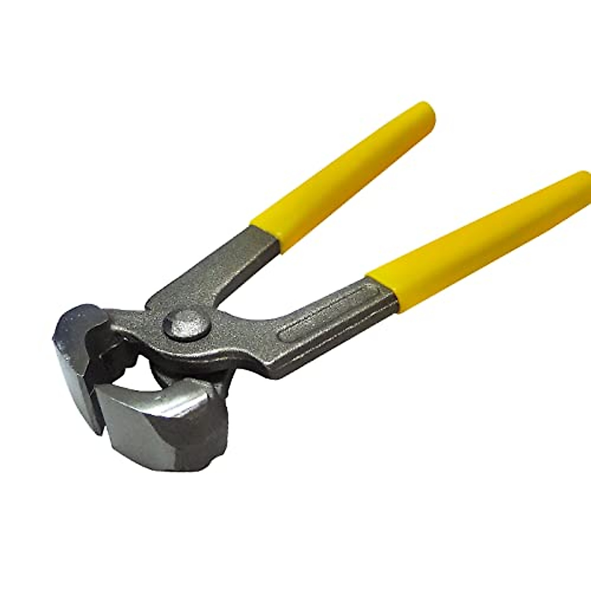 Epidioxi Goats Hoof Nipper 8" Carbon Steel Farrier Tool Multi-Purpose Hoof Trimmers with Plastic Grips for Cattle Sheeps Horses (8 in. Yellow)