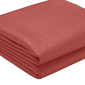 K-Musculo Vinyl Fabric, Marine Faux Leather Upholstery, for Upholstery Crafts, DIY Sewings, Sofa, Handbag, Earrings, Hair Bows Decorations (Orange Red 54 * 12inch) 1FT