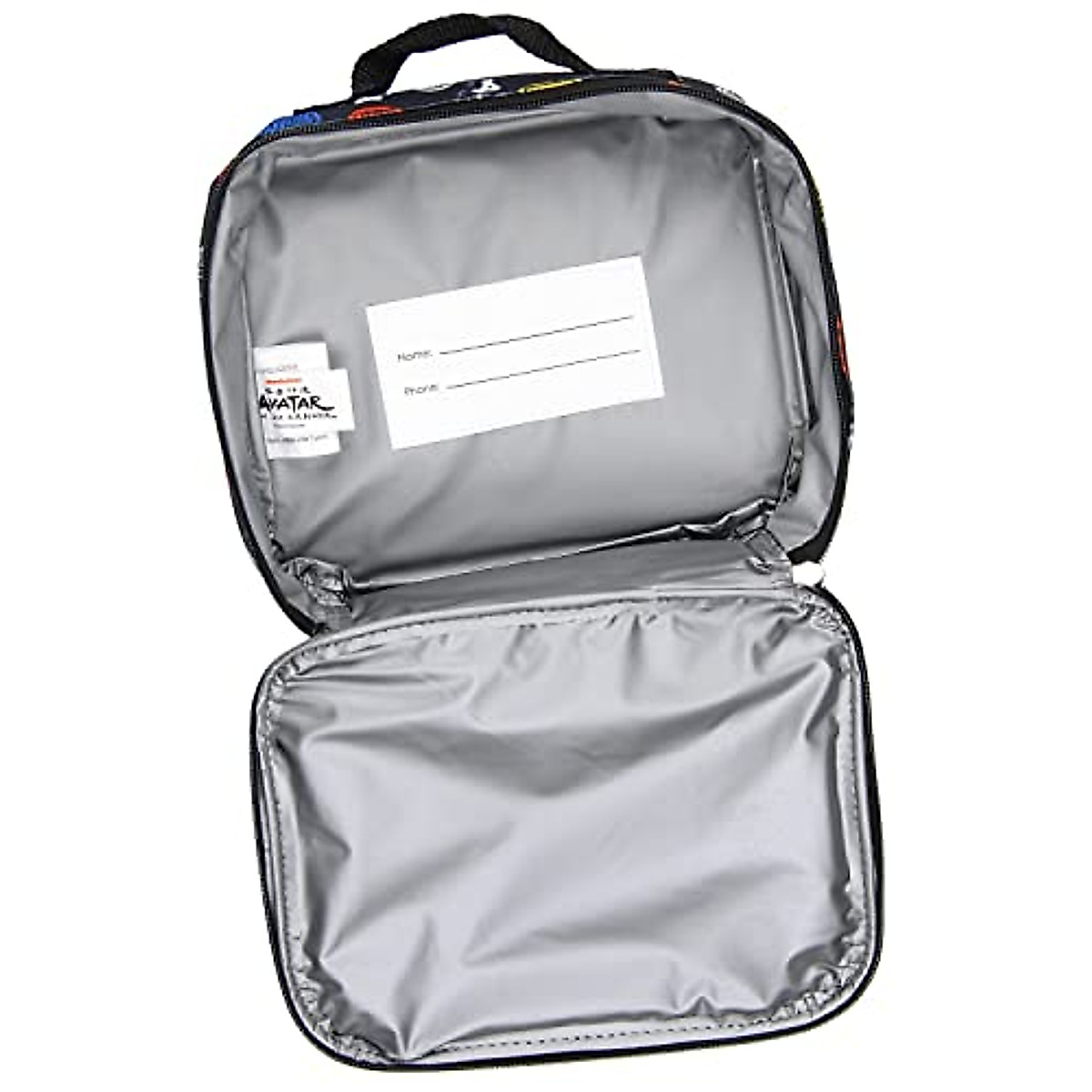 INTIMO Nickelodeon Avatar The Last Airbender Characters Aang Zuko Katara Sokka 5 PC Backpack Lunchbox Icepack Water Bottle