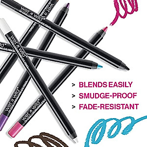 wet n wild Eyeliner Pencil On Edge Longwearing Eye Liner, Long Lasting, Smudge Proof, Fade Resistant, Highly Pigmented, Creamy Smooth Soft Gliding, Shock Therapy, Pink