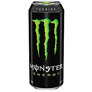 Monster Energy Drink, Green, Original, 16 Fl Oz (Pack of 24)