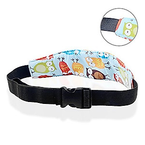 Baby Head Support for Car Seat-Car Seat Head Support for Toddler-Head Band Strap Headrest, Stroller Carseat Sleeping Baby Carseat Head Support for Toddler Kids Children Child Infant