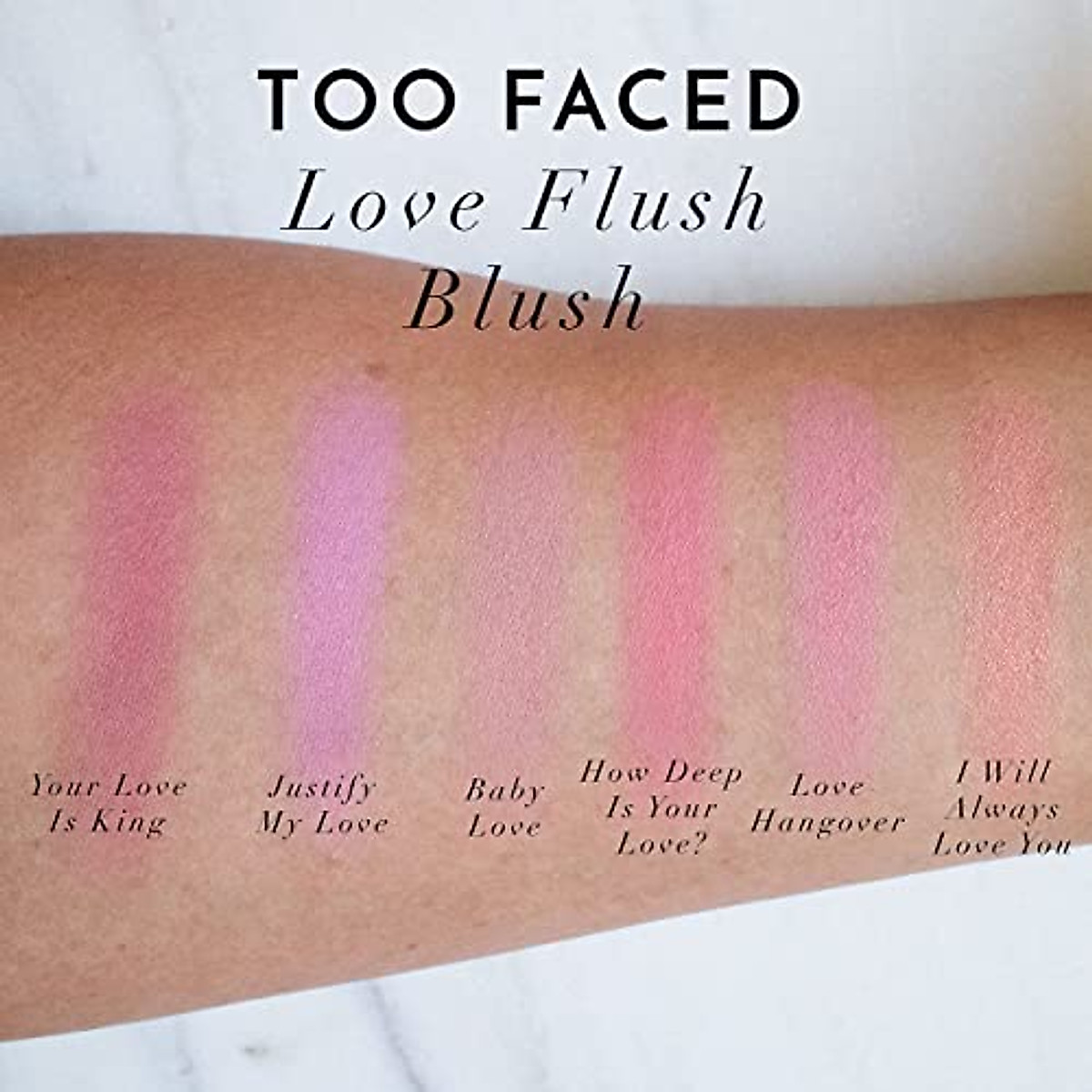 Too Faced Love Flush Blush Watercolor Blush - Crazy in Love