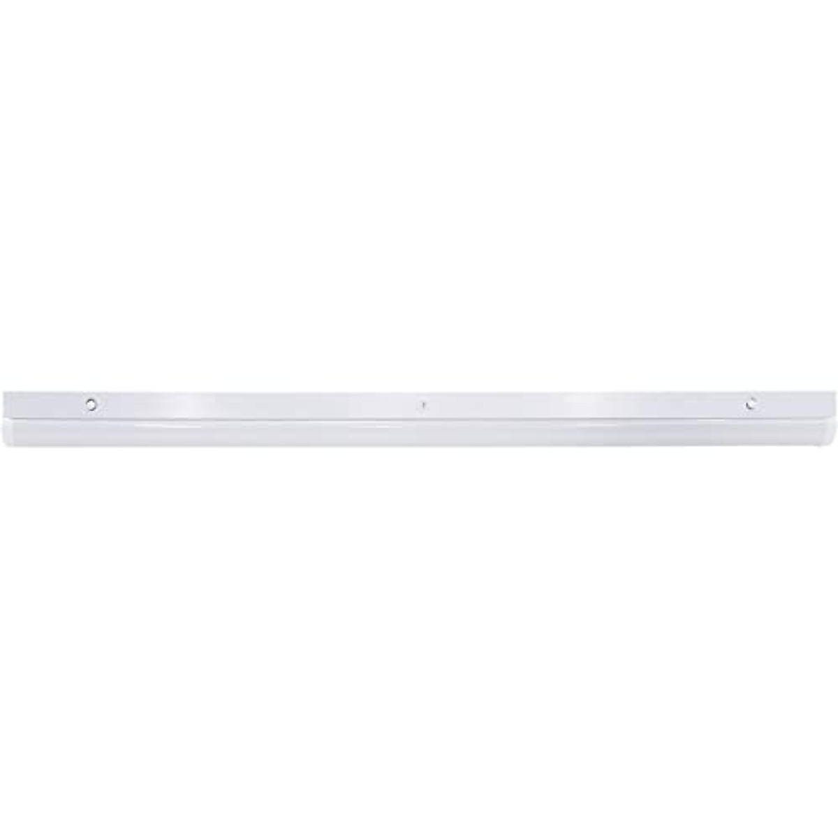 Satco [65/701] (1 Pack) 4' Linear Strip White Finish; (Strip Fixture) CCT Selector in Multiple Color Temperatures (3500K/4000K/5000K) for use at Home, Office, Buildings, Constructions, Hotels
