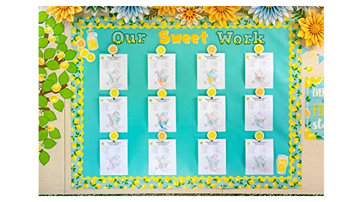 Lemon Zest Border Trim for Classrooms | Teacher Resources