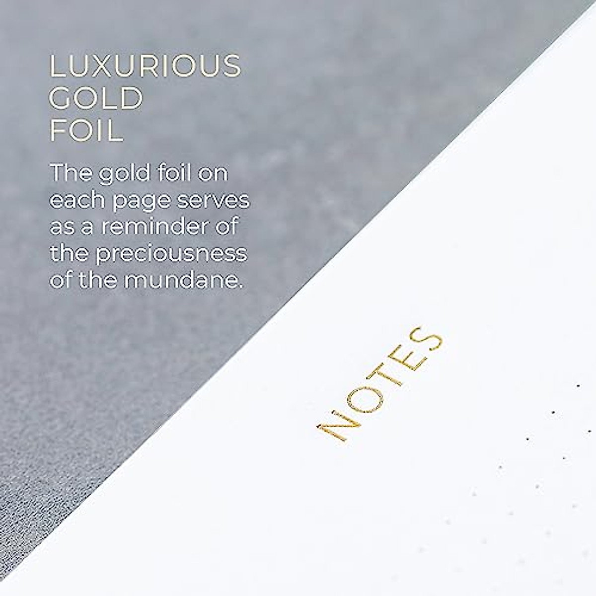 Pinesman - Dotted Luxury Notepad Mouse Pad - Executive's Memo Pad - Paper Desk Pad - Gold Foiled