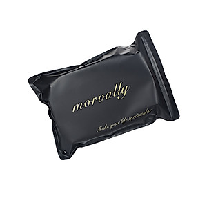 morvally Short Straight Black Wig with Bangs Natural Looking Heat Resistant Hair Cosplay Costume Wigs (14 inches Natural Black)