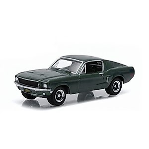 GreenLight 1:64 1968 for&d Mustang GT Fastback - Highland Green 44723 [Shipping from Canada]