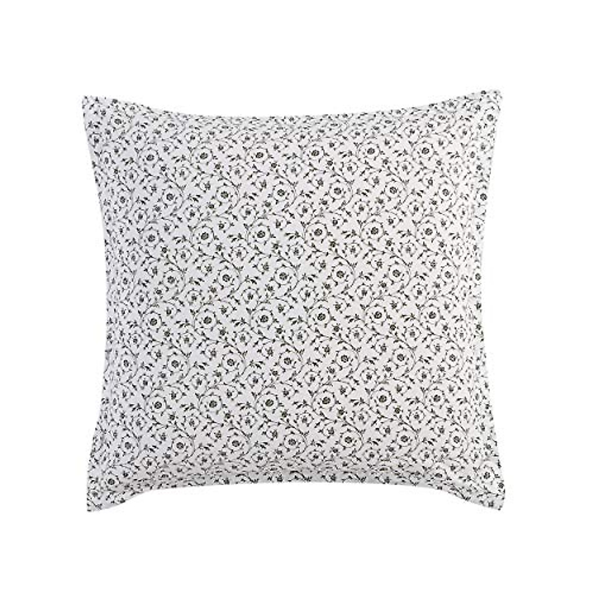 Laura Ashley Home - King Comforter Set, Reversible Cotton Bedding, Includes Matching Shams with Bonus Euro Shams & Throw Pillows (Ailyn Pink, King)