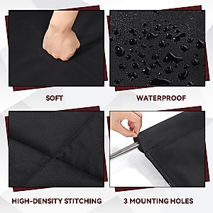 MABOZOO Thicken Outdoor Swing Replacement Fabric, 600D Oxford Porch Patio Swing Cushion Swing Seat Cover, Bench Cushion Replacement for Outdoor Patio Swing (54x20x20inch)