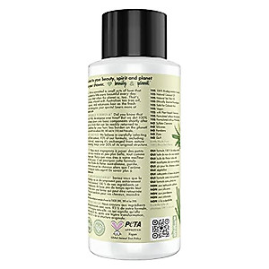 Love Beauty and Planet Radical Refresher 100% Biodegradable Shampoo Detoxifying & Purifying Tea Tree Oil & Eucalyptus Vegan Shampoo 0% Sulfates, Silicones, Parabens, and Dyes 13.5 oz