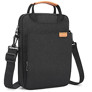 NIDOO Laptop Shoulder Bag for 13" 13.6" Macbook Air M3 M2/ MacBook Pro / 12.9" 13" iPad Pro M4/ iPad Air M2 Tablet / 13 inch Surface Pro 10 9 8, Vertical Laptop Sleeve Handbag for 13.4" XPS 13 Samsung