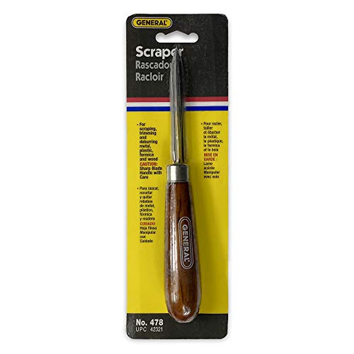 General Tools 478 Triangular Scraper