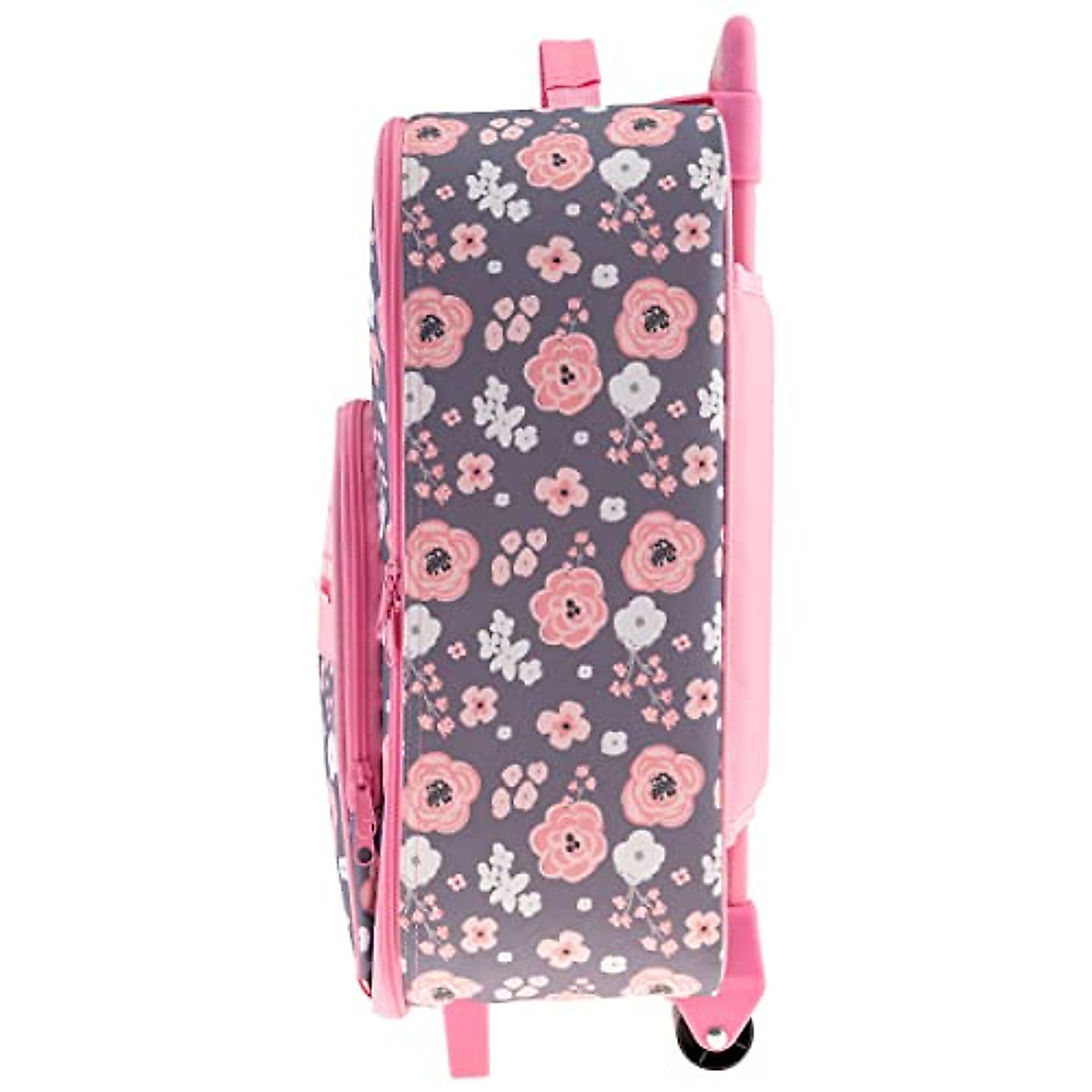Stephen Joseph Kids' Luggage, Charcoal Flower