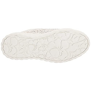 Roxy Women's Sheilahh Slip On Platform Sneaker Shoe, ASH/White, 9