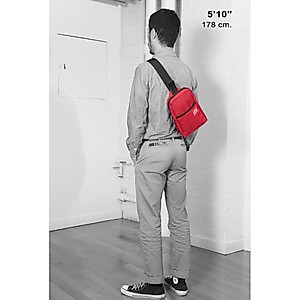 Manhattan Portage Sling Pack, Red
