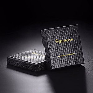 GEMOSA Tennis Bracelets for Women White Gold Plated Diamond AAA+ Cubic Zirconia CZ Dainty Classic Adjustable Slider Bracelet Silver Fashion Jewelry Wedding Gift