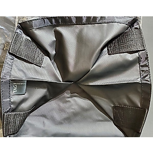 TAG Hardware Hamper Replacement Black Nylon Bags (Large Bag: 14-15/16″ W x 12-1/16″ D x 19-1/16″ H)