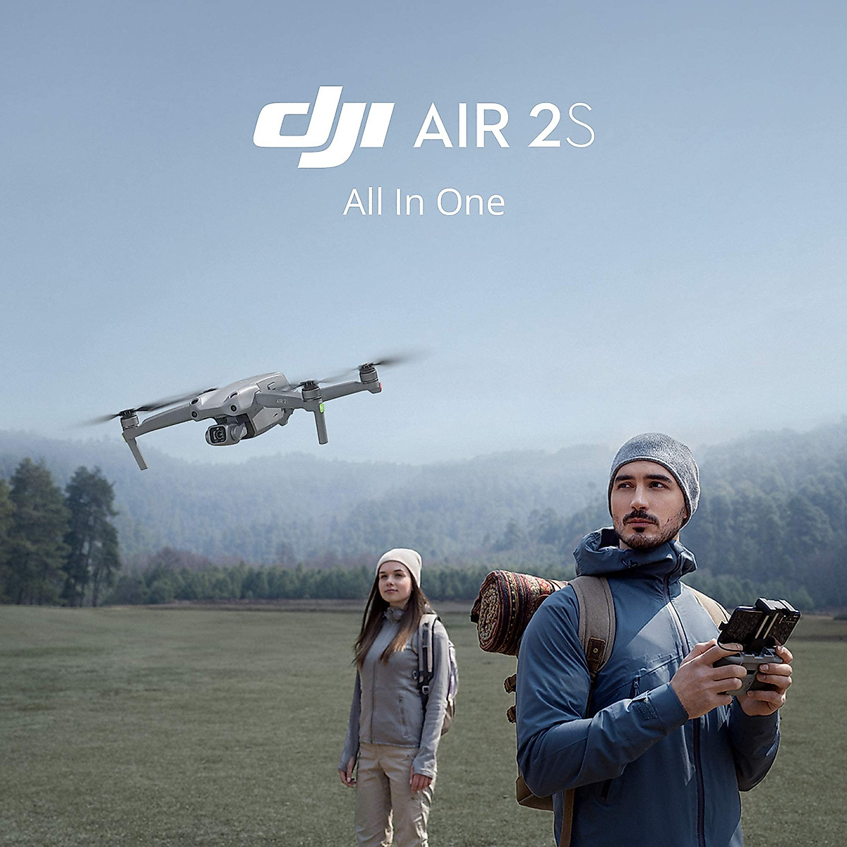 DJI Air 2S Drone Fly More Combo with Remote Controller (Renewed)