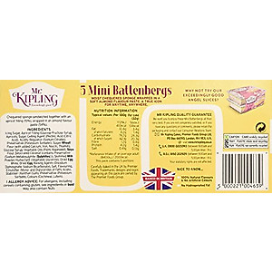 Mr Kipling Mini Battenbergs 5ea