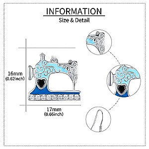 Sewing Gifts for Sewing Lovers Sterling Silver Sewing Machines Earrings for Women