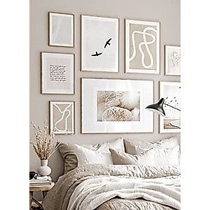 Poster Store 8x12 Oak Wood Picture Frame