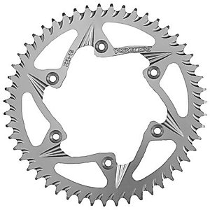 Vortex 520 Aluminum Rear Sprocket 45 Tooth Silver for Honda CBR600F4i 2001-2006