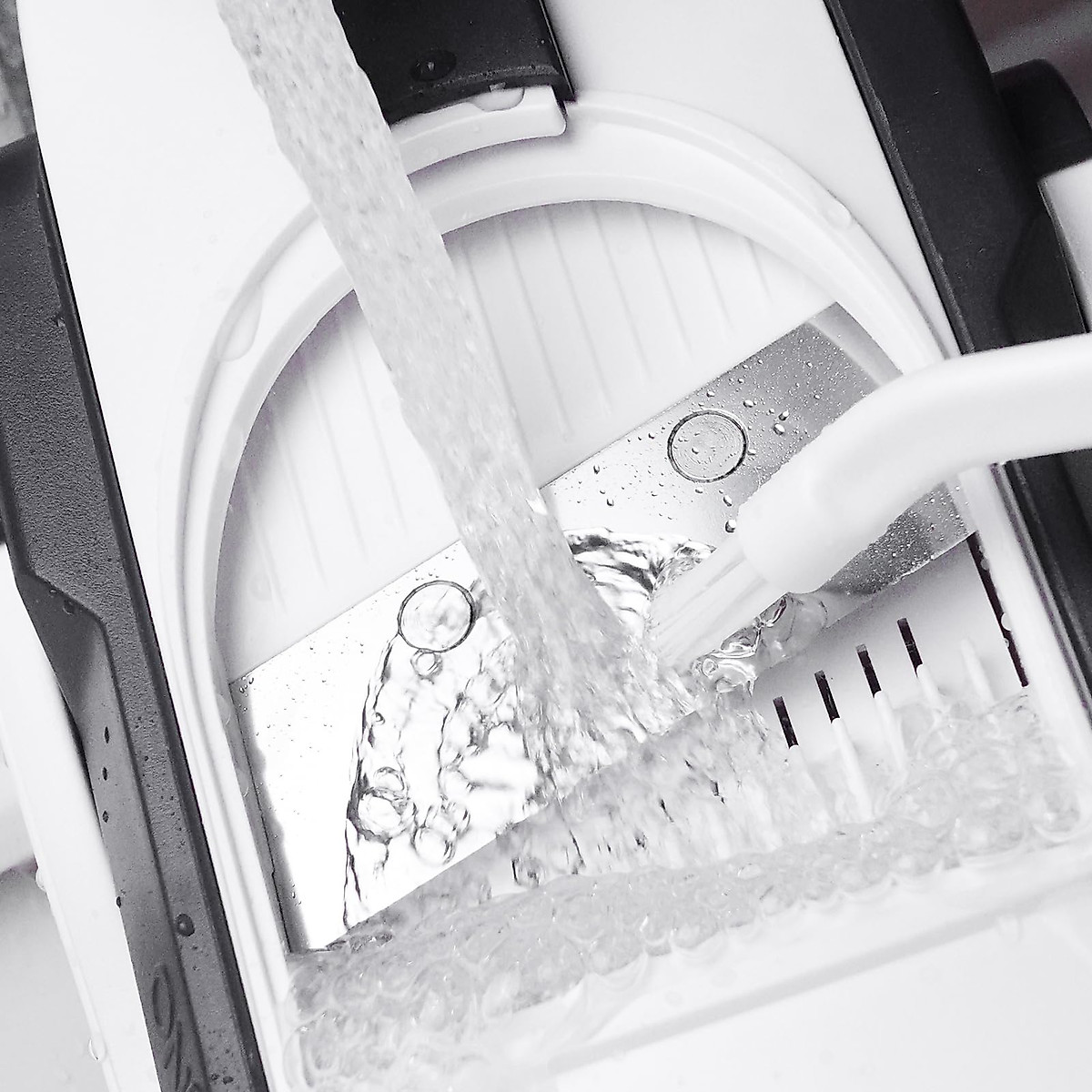 Jonscook Safe Veggie Chopper Vegetable Cutter, French Fry Cutter Onion Chopper Vegetable Slicer Fruit Cutter Dicer, Multifunctional Kitchen Gadgets Mandoline Food Slicer For Meal Prep - Gray