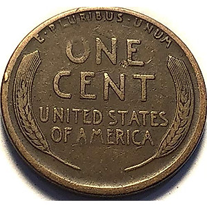 1915 D Lincoln Wheat Cent Penny Seller Fine