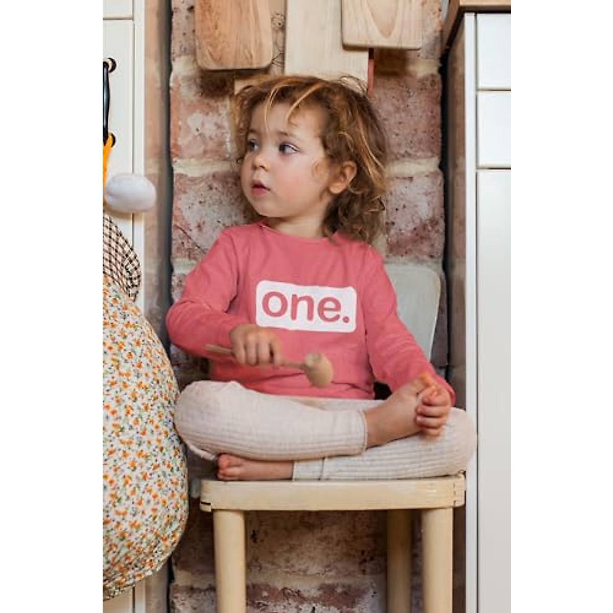 First Birthday 2nd Birthday Outfits for Toddler Girls Im Two Cute Shirt 1 year baby one 2 Year olds Second (US, Age, 12 Months, Mauve - Long Sleeve - One.)