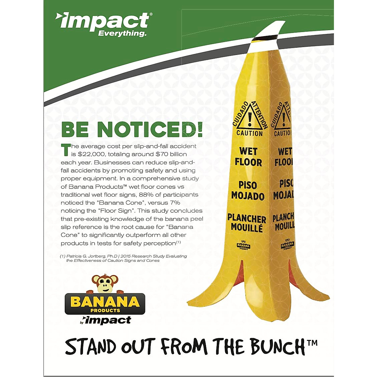 IMPB1001 - Banana Wet Floor Cones