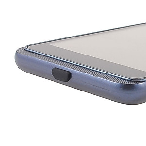 uxcell 25 Pcs Dust Plugs, Micro USB Port Cover for Phone, Soft Cell Phone Anti Dust Plug Suitable for Samsung Galaxy S7/S6/S5, Black Dust Stopper for Android, Headphones, Laptop