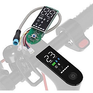 GLDYTIMES M365 Pro Dashboard Replacement for Xiaomi M365 Pro Electric Scooter Circuit Board Upgraded Version Circuit Board and Clear Screen Cover