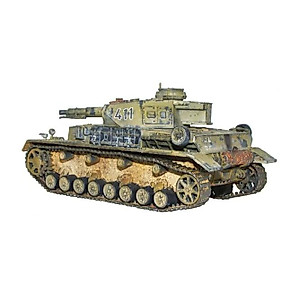 Bolt Action Panzer IV Ausf. F1/G/H Medium Tank 1:56 WWII Military Wargaming Plastic Model Kit