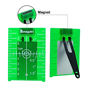 Magpie Bundle: VH-80 Dual Laser Distance Meter and 2 Professional Magnetic Laser Target Plates