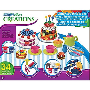 Imaginarium Dough Glitter Cake Set, Multi (5F63EB7)