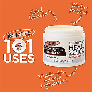 Palmer’s Cocoa Butter Formula Daily Skin Therapy, Solid , 7.25 Ounces (Pack of 3)