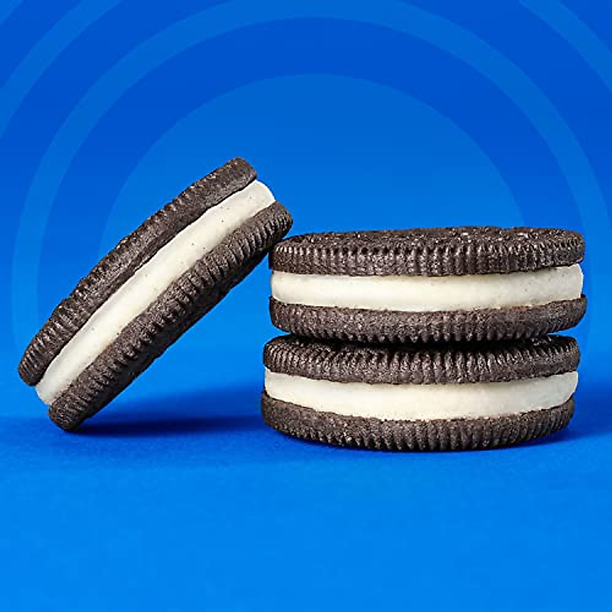 OREO Double Stuf Chocolate Sandwich Cookies, Family Size, 3 Packs