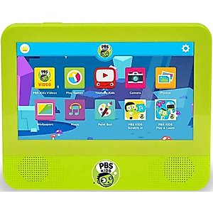 Ematic PBS Playtime Tablet DVD Player Android 7.0 Nougat 7" Touchscreen Tablet and Portable DVD Player Combo