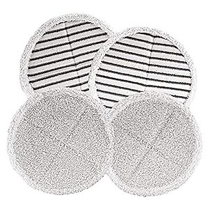 Bissell 2124 Spinwave Mop Pad Kit Replacement Pads, White