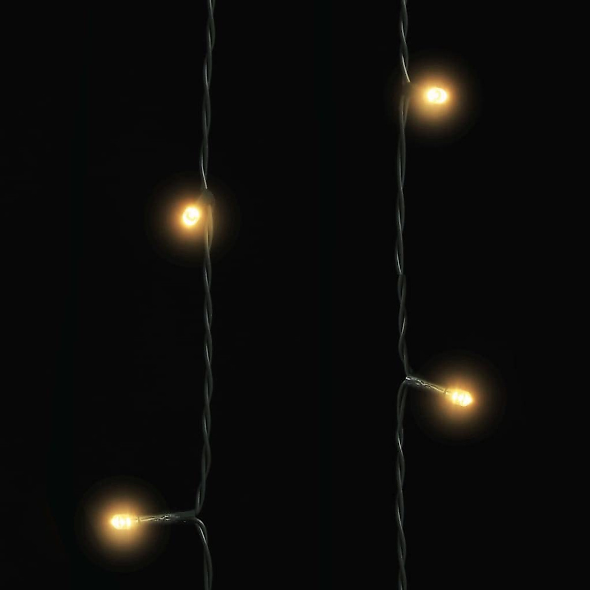 LED String with 150 LEDs Warm White 1197" PVC,Tent Lights,Classroom Lights,Camping Lights String, String Lights for Home, Party, Christmas, Wedding, Garden Decoration