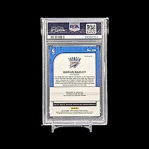 Darius Bazley 2019-20 NBA Hoops Premium Stock Rookie Card Pulzar PSA 10