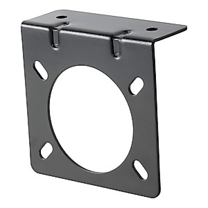 CURT 58520 Vehicle-Side Trailer Wiring Harness Mounting Bracket for 7-Pin USCAR Factory Socket on Ford, GM or Nissan