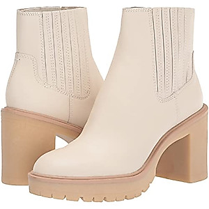 Dolce Vita Women's Caster H2O Fashion Boot, Ivory, 7
